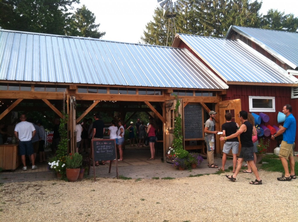 pizza farm entrance – Mark Leslie / BEYOND THE PASTA
